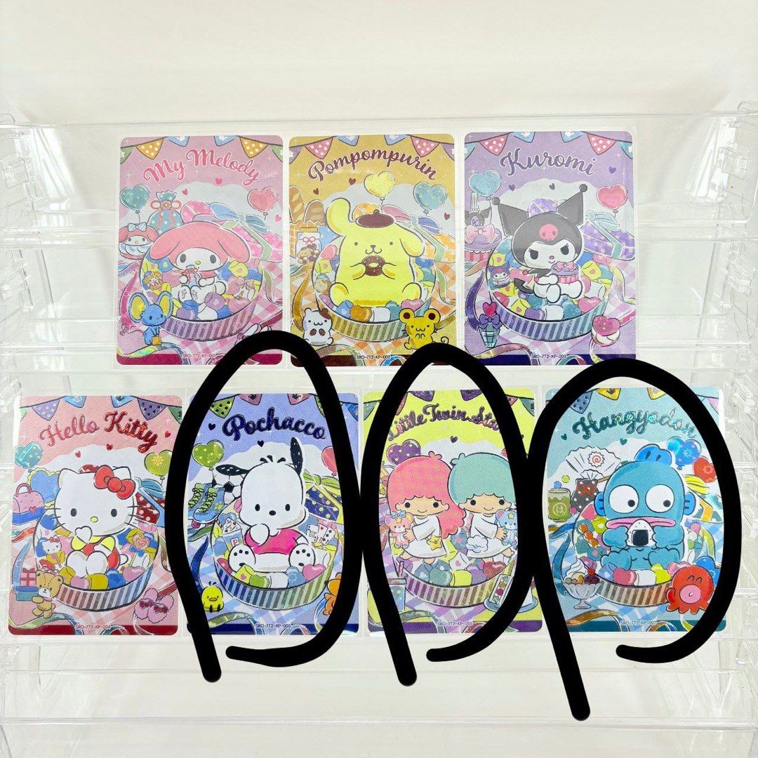 Sanrio Characters Trading Cards - Various Designs, Hobbies & Toys, Toys ...