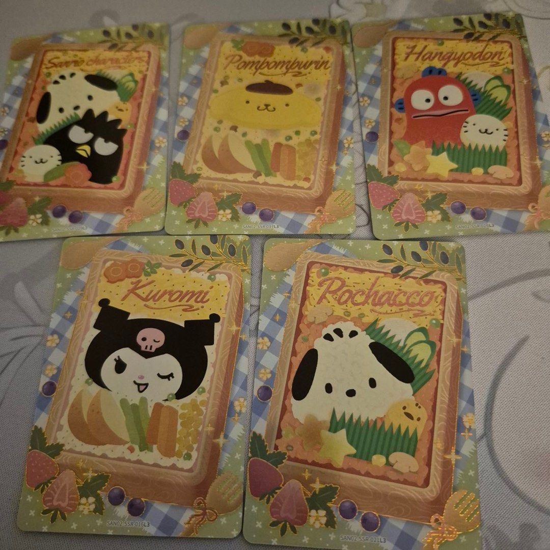 Sanrio Characters Trading Cards - Various Designs, Hobbies & Toys, Toys ...