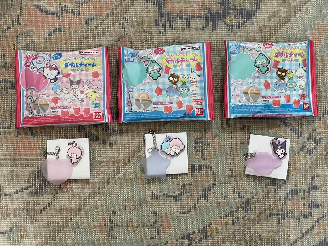 Sanrio Double Charm Keychains - My Sweet Piano, Little Twin Stars ...