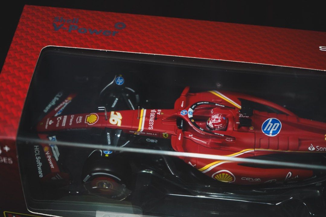 Shell Limited 1/24 Ferrari SF-24 F1, Hobbies & Toys, Toys & Games on ...