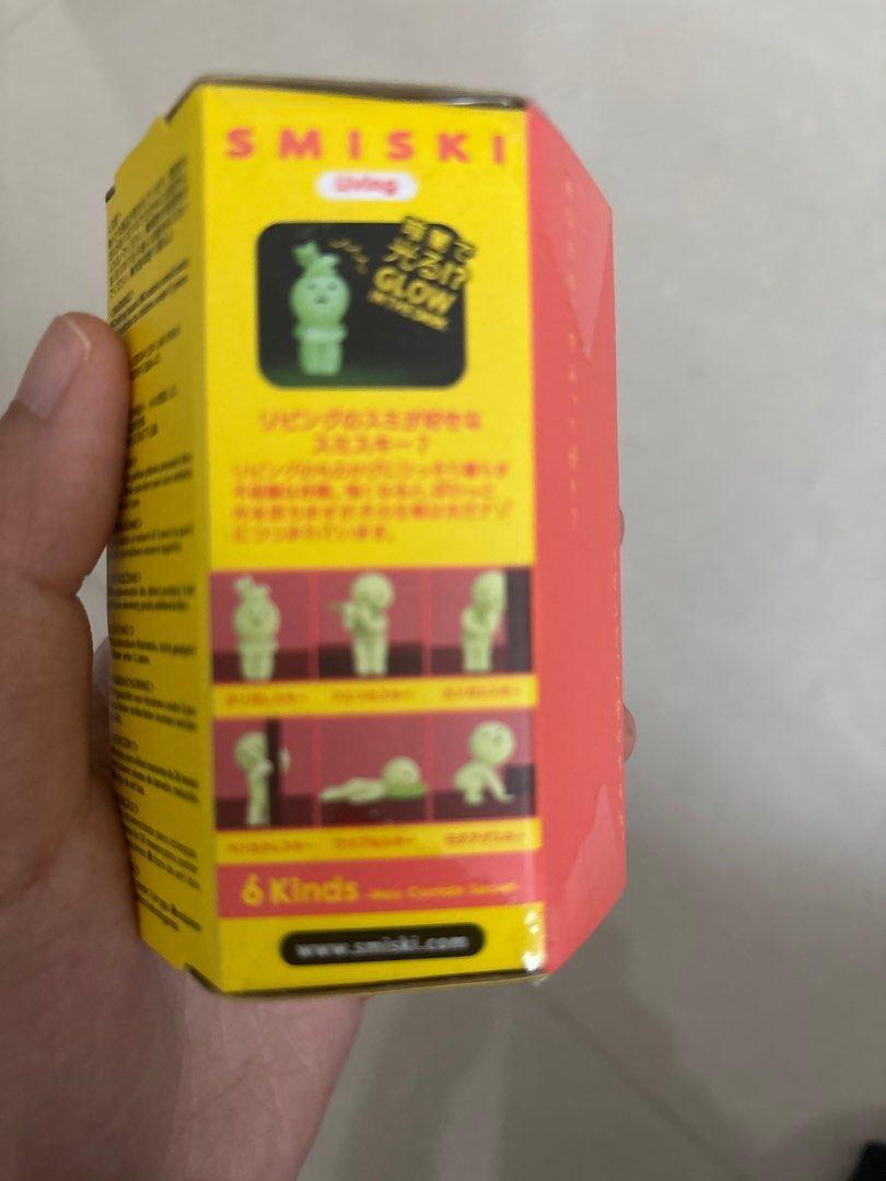 Smiski Glow in the Dark Living Series Figurine, Hobbies & Toys, Toys ...