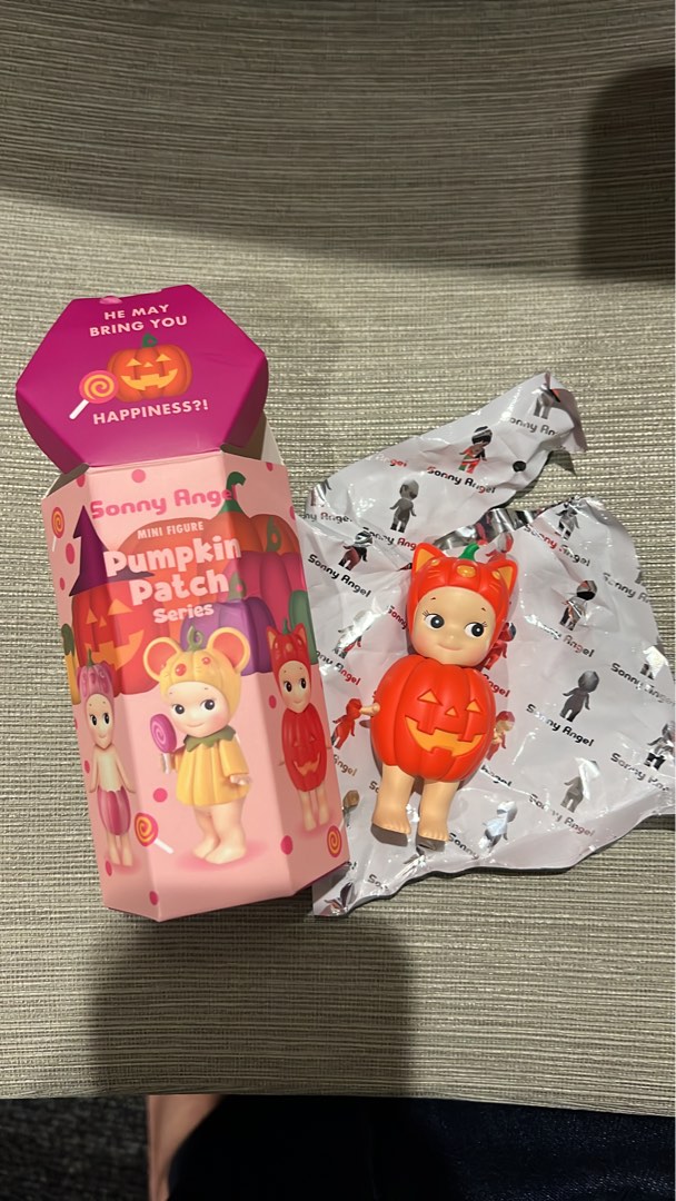 Sonny Angel Pumpkin Patch Series - Pumpkin CAT, Hobbies & Toys, Toys ...