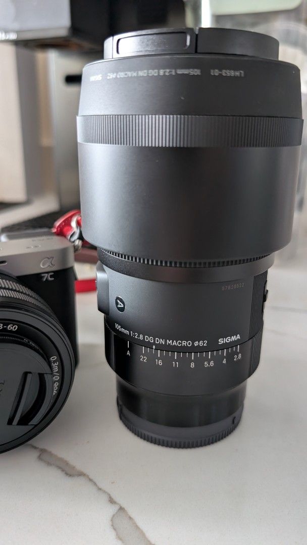 Sony A7C ii kit and Sigma 105mm f/2.8 DG DN Macro Lens for Sony E-Mount ...