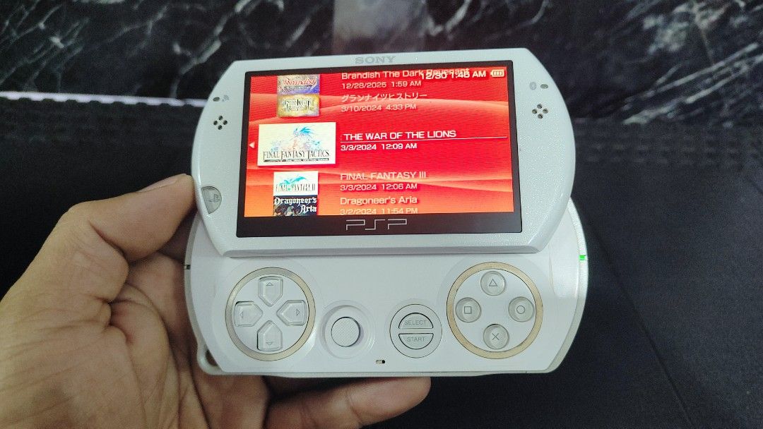 Sony PlayStation Portable Go Pearl White | 6.61 ARK-4 cIPL | 16GB Full ...