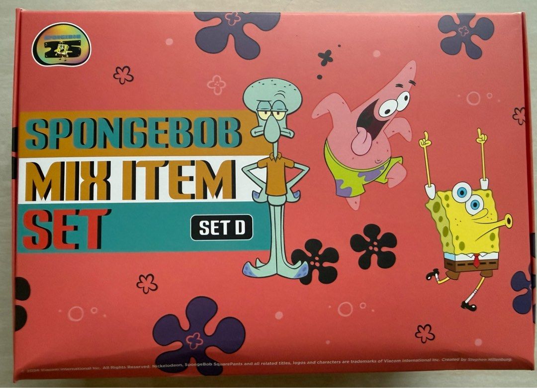 Spongebob Mix Item Set D - Brand New, Hobbies & Toys, Toys & Games on ...