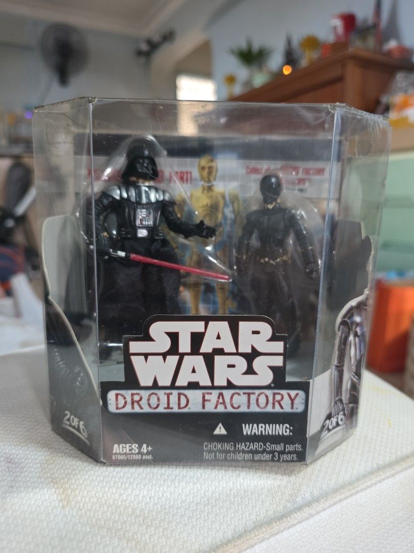 Star Wars Droid Factory Darth Vader Action Figure, Hobbies & Toys, Toys ...