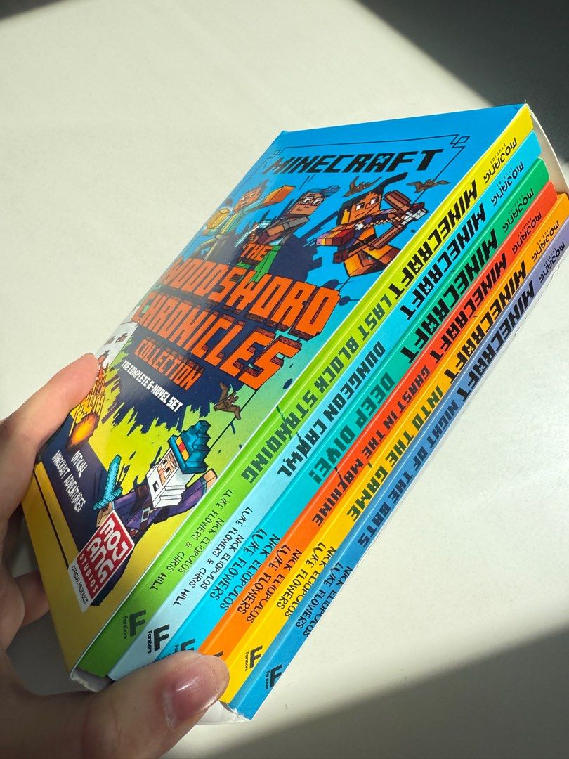 Story books mine craft story children books dungeon story, Hobbies ...