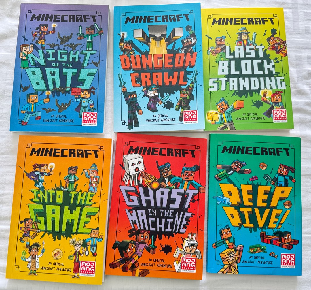 Story books mine craft story children books dungeon story, Hobbies ...