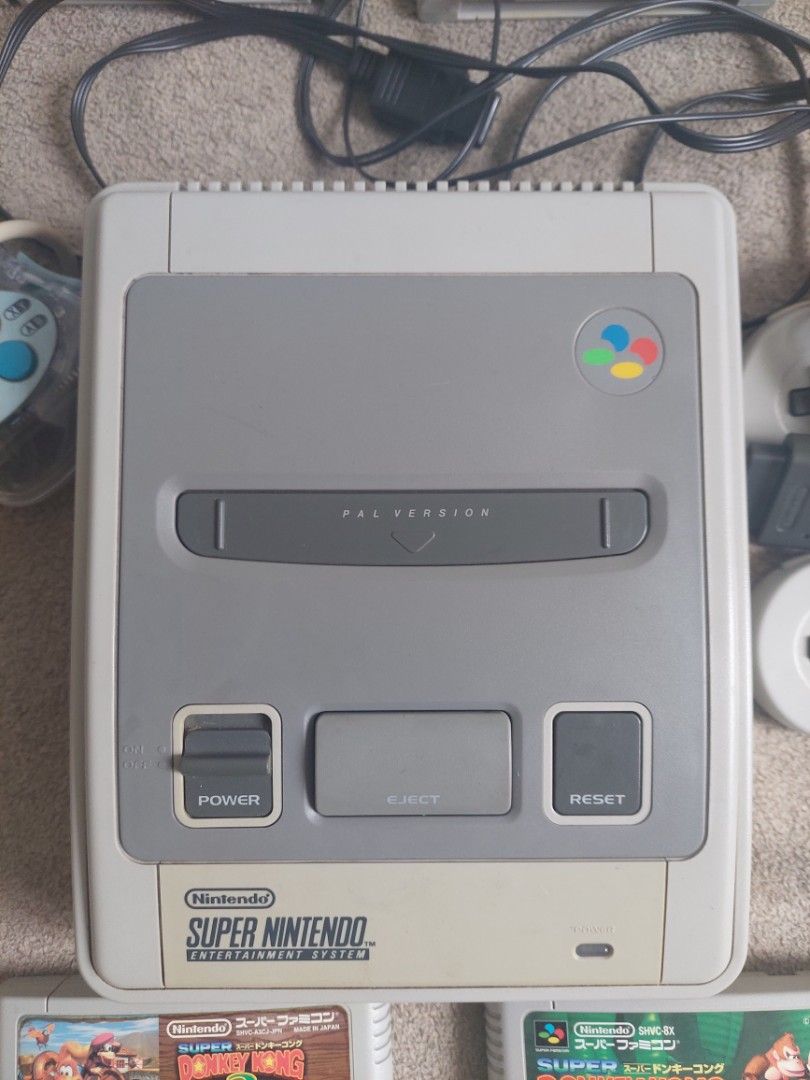 Super Nintendo Entertainment System (SNES) Console, Video Gaming, Video ...