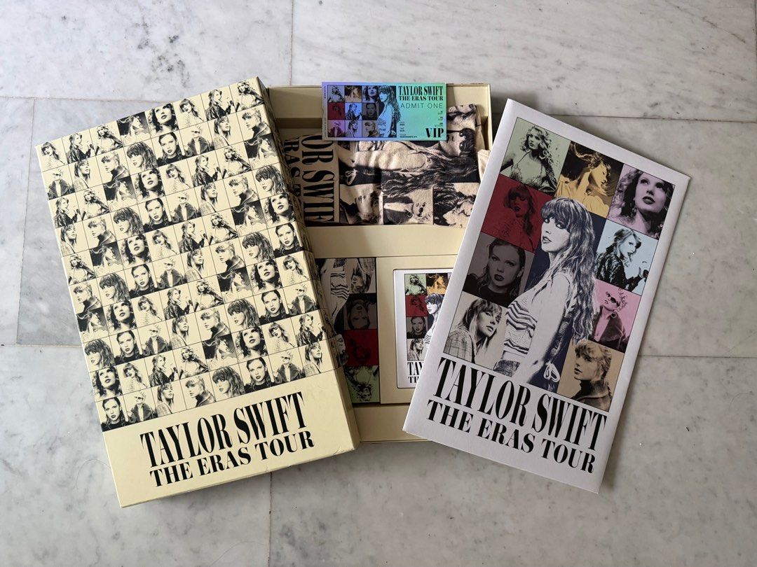 Taylor Swift The Eras Tour VIP Box Set, Hobbies & Toys, Memorabilia ...