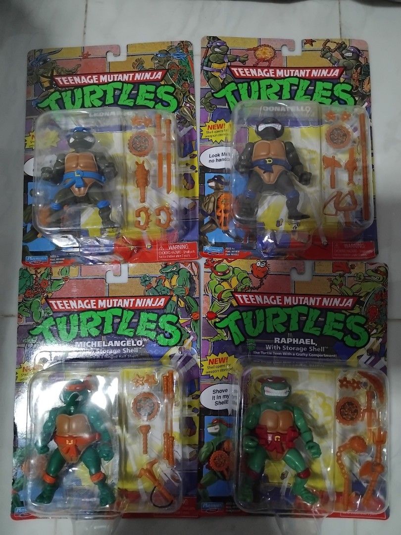 Teenage Mutant Ninja Turtles Storage Shell reissue, Hobbies & Toys ...