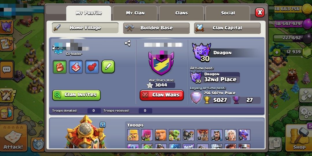 CLASH OF CLANS TH16 100% Maxed acc with 12.9k gems, Video Gaming, Video ...