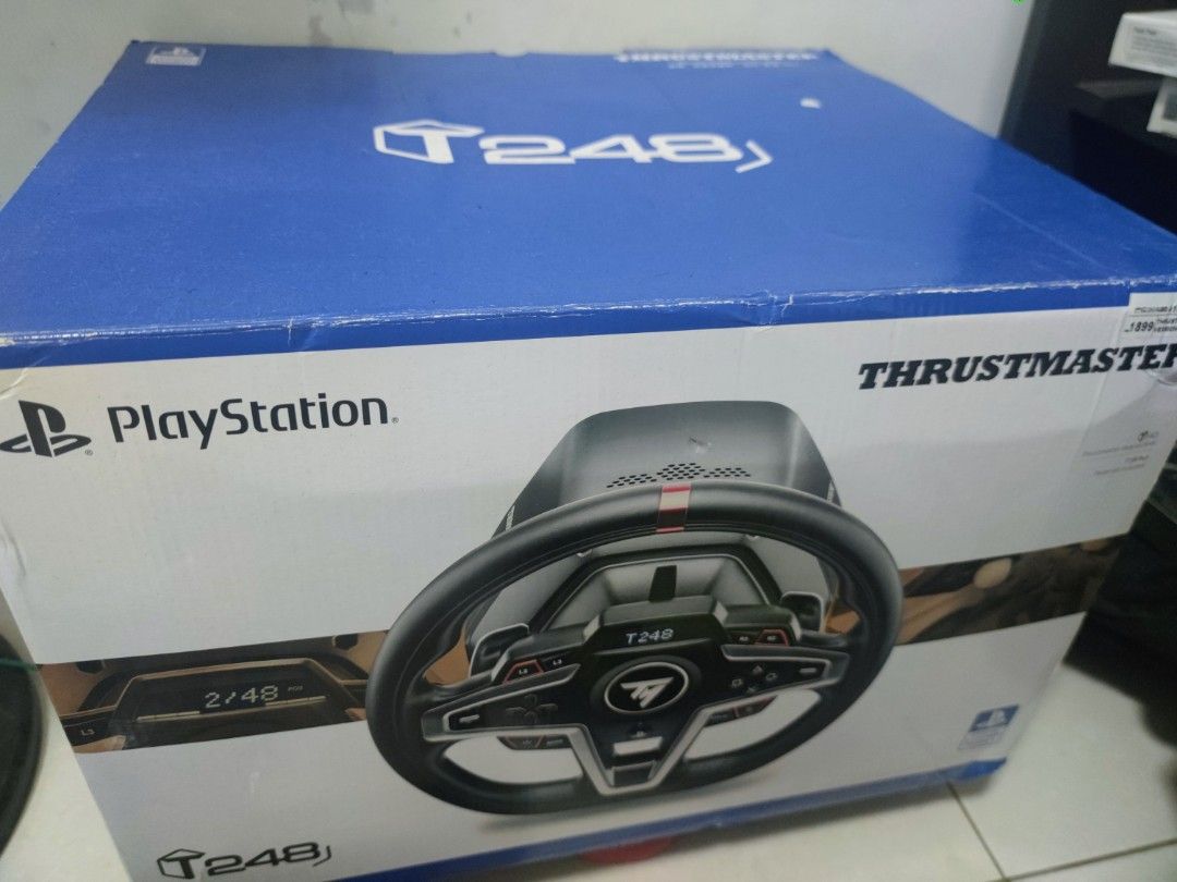 Thrustmaster T248 Racing Wheel, Video Gaming, Video Game Consoles ...