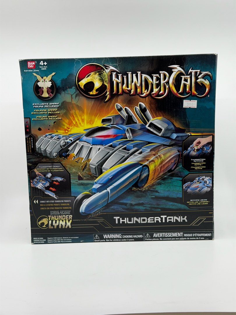 Thundercats Thundertank Deluxe Vehicle with exclusive Snarf Action ...