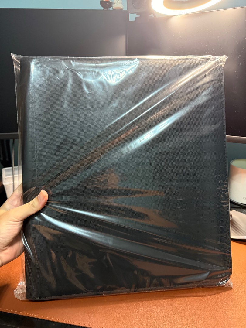 Top Loader Zip Binder 3x3, Hobbies & Toys, Toys & Games on Carousell