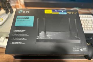 TP-Link BE3600 Dual-Band Wi-Fi 7 Router, Computers & Tech, Parts ...