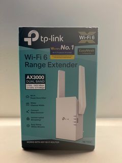 TP-Link AX3000 WiFi 6 Range Extender RE705X, Computers & Tech, Parts ...