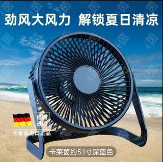 aibo 鈞嵐 USB 復古懷舊鐵製小桌扇 6吋 辦公室 書桌, 家具及居家用品, 燈飾及風扇, 風扇在旋轉拍賣