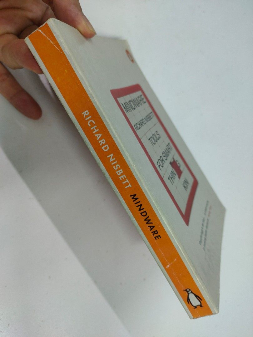 [Used] Mindware: Tools for Smart Thinking by Richard E. Nisbett ...