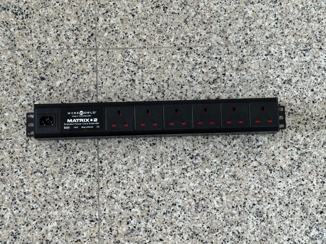 Wireworld Matrix 2 Power Cord Extender, Audio, Other Audio Equipment on ...
