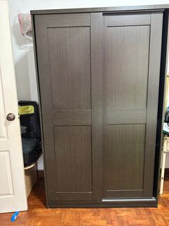 Sliding Door Wardrobe Plywood Wardrobe Anti Jump wheel Big Aluminum ...