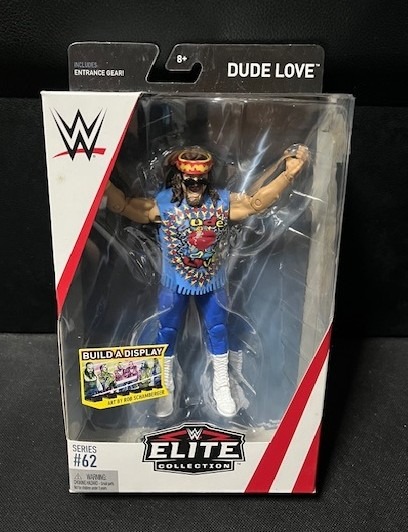 WWE Elite Dude Love Action Figure, Hobbies & Toys, Toys & Games on ...