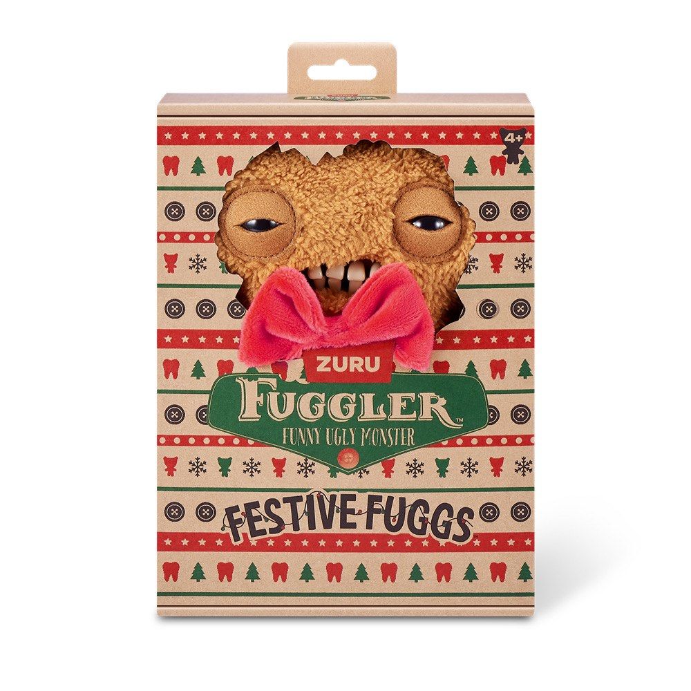ZURU Fuggler Festive Fuggs Gingerbread Man Plush, Hobbies & Toys, Toys ...