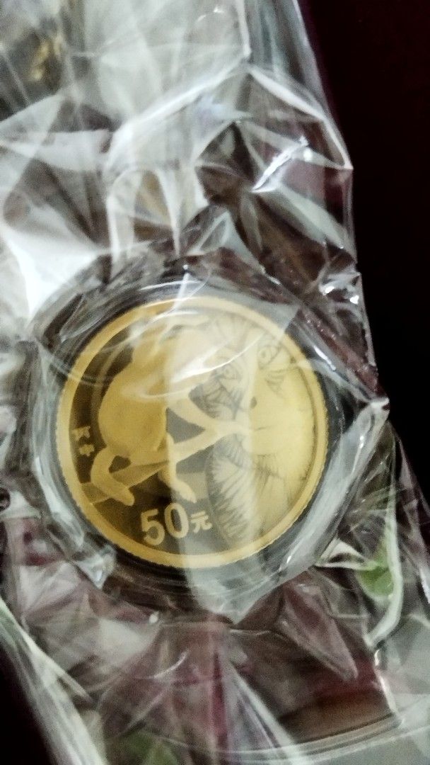 1/10 oz pure gold & 1 oz pure silver, Hobbies & Toys, Memorabilia ...