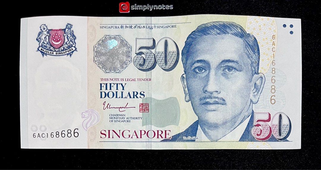 168686 $50 Fancy Serial Number, Hobbies & Toys, Memorabilia ...