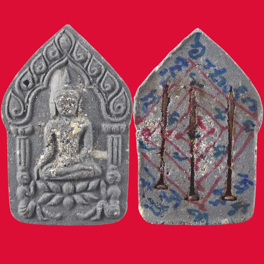 {19} Made Limited 199 Pieces Phra Khun Paen by Lp Chamnan , Lp Channam ...