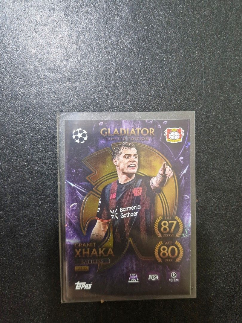 [$1 special offer] WTS topps 2026 match attax leverkusen gladiators ...