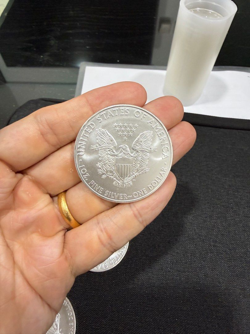 2008 American Silver Eagle Coin, Hobbies & Toys, Memorabilia ...