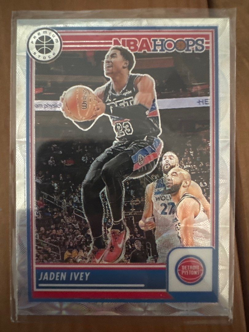 2022-23 NBA Hoops Premium Stock Jaden Ivey Rookie Card, Hobbies & Toys ...