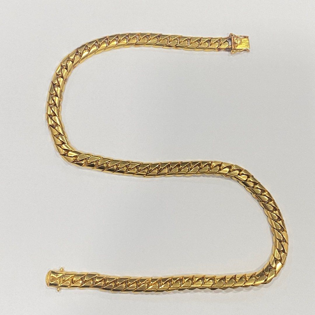 22K 916 Gold Chain Necklace 112.34 grams H601051502, Women's Fashion ...