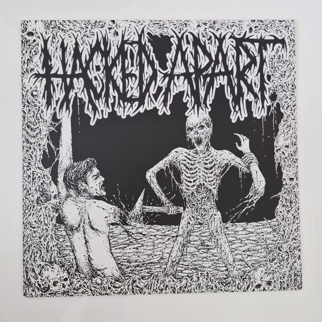 $35 - HACKED APART LP, Hobbies & Toys, Music & Media, Vinyls on Carousell