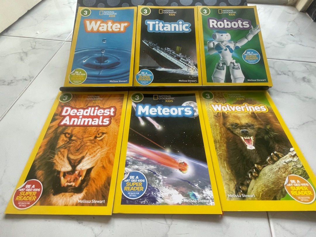 38 books National Geographic Kids Level 3 Books - Bundle, Hobbies ...