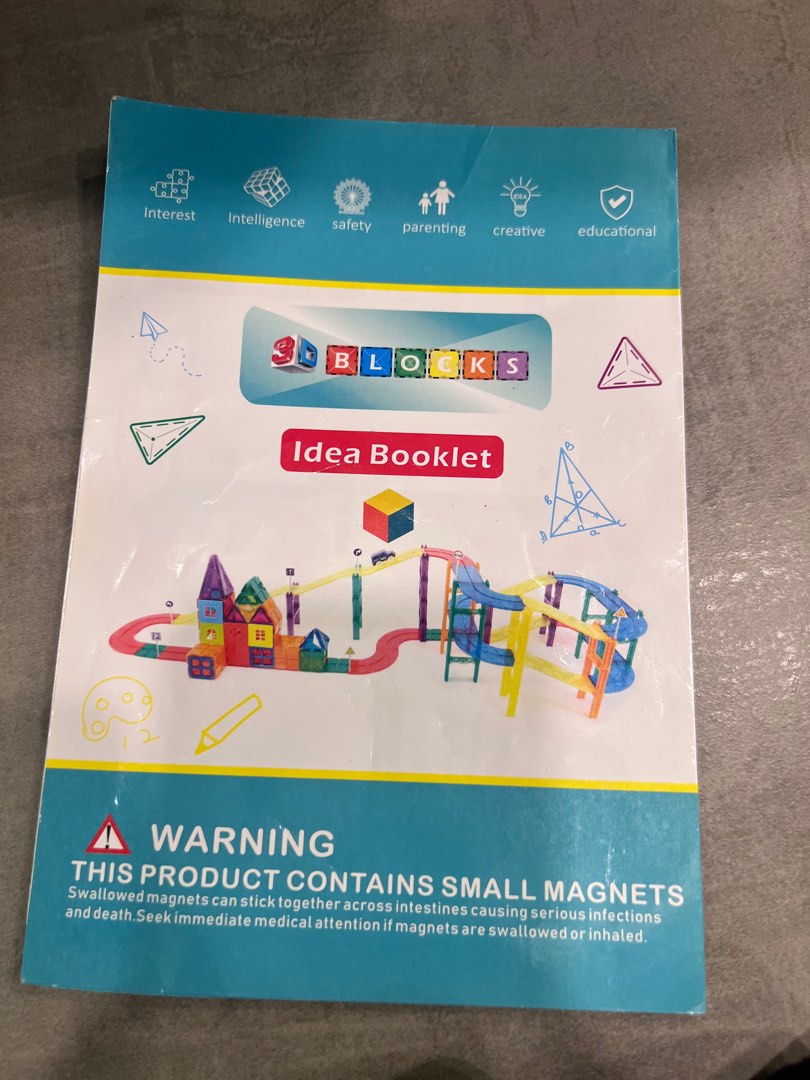 3D Blocks Magnetic Building Blocks Set, Hobbies & Toys, Toys & Games on ...