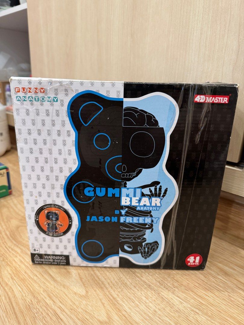 4D Master Funny Anatomy Gummi Bear skeleton Figure Jason freeny ...