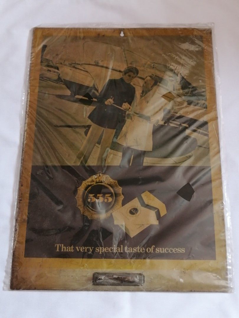 555 Metal Calendar Head Signage, Hobbies & Toys, Memorabilia ...