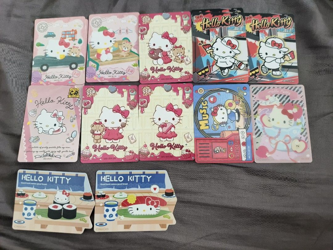 (4 for $1) Sanrio Characters Trading Cards, My Melody, Kuromi, Hello ...