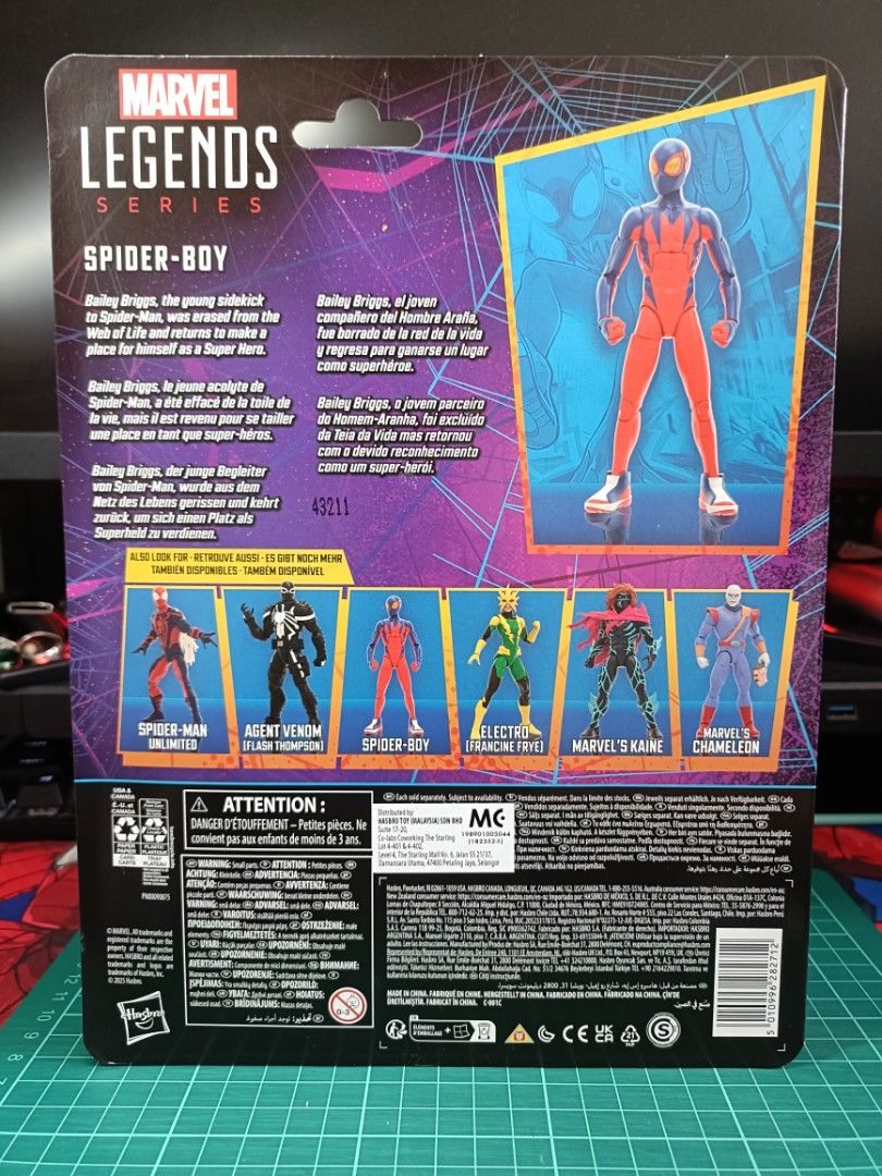 ( $5 Discount ) Marvel Legends Spider-Man Spider-Boy Action Figure ...