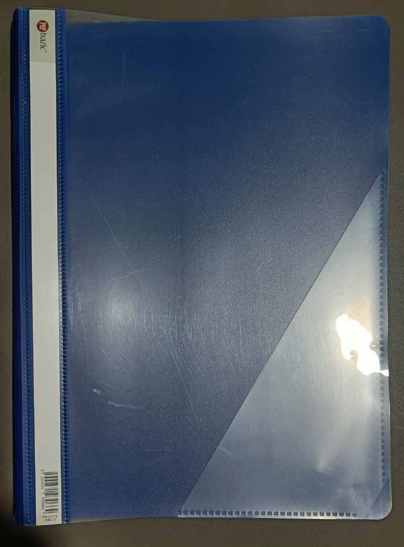 A4 size Management File (Blue), Hobbies & Toys, Stationery & Craft ...