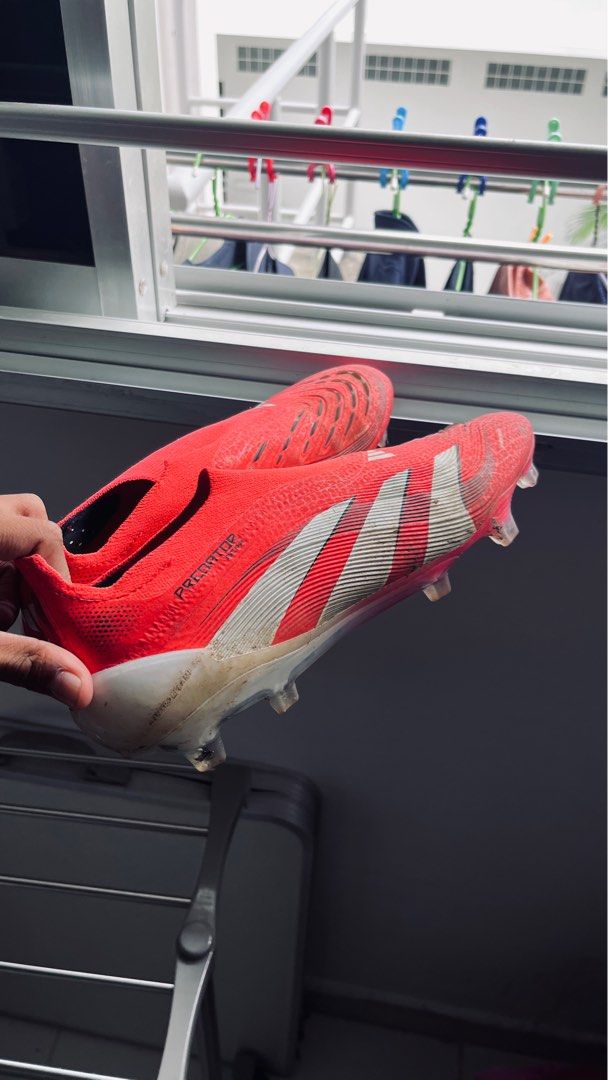 Adidas Predator Elite Laceless, Men's Fashion, Footwear, Boots on Carousell