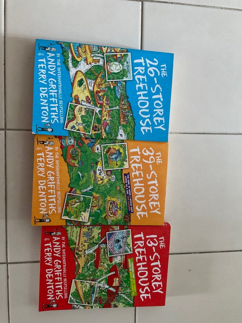 Andy Griffiths Treehouse Books (13, 26, 39 Storey), Hobbies & Toys ...
