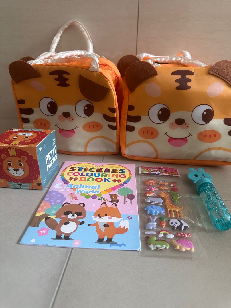 Animal Themed Goodie Bag/Jungle Birthday Goodie Bags/ Return Gift ...