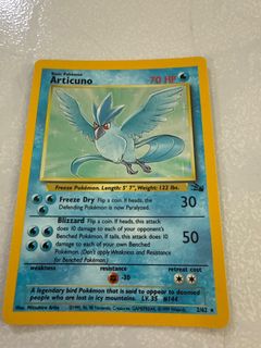 Articuno Pokemon Card, Hobbies & Toys, Toys & Games on Carousell