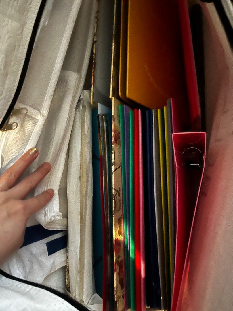 Assorted Binders - Various Colors, Hobbies & Toys, Stationery & Craft ...