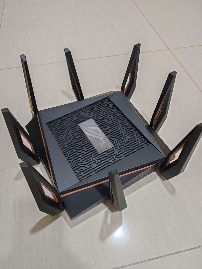 Asus ROG RAPTURE GT-AX11000 tri-band wifi gaming router wireless ...