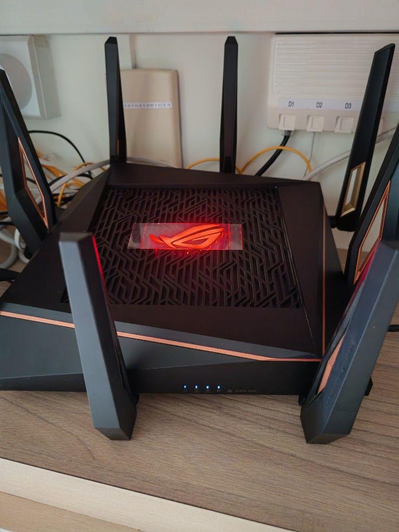 Asus ROG RAPTURE GT-AX11000 tri-band wifi gaming router wireless ...