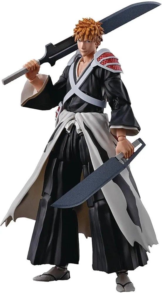 Bandai SH Figuarts Ichigo Kurosaki Dual Zangetsu Bleach Thousand-Year ...